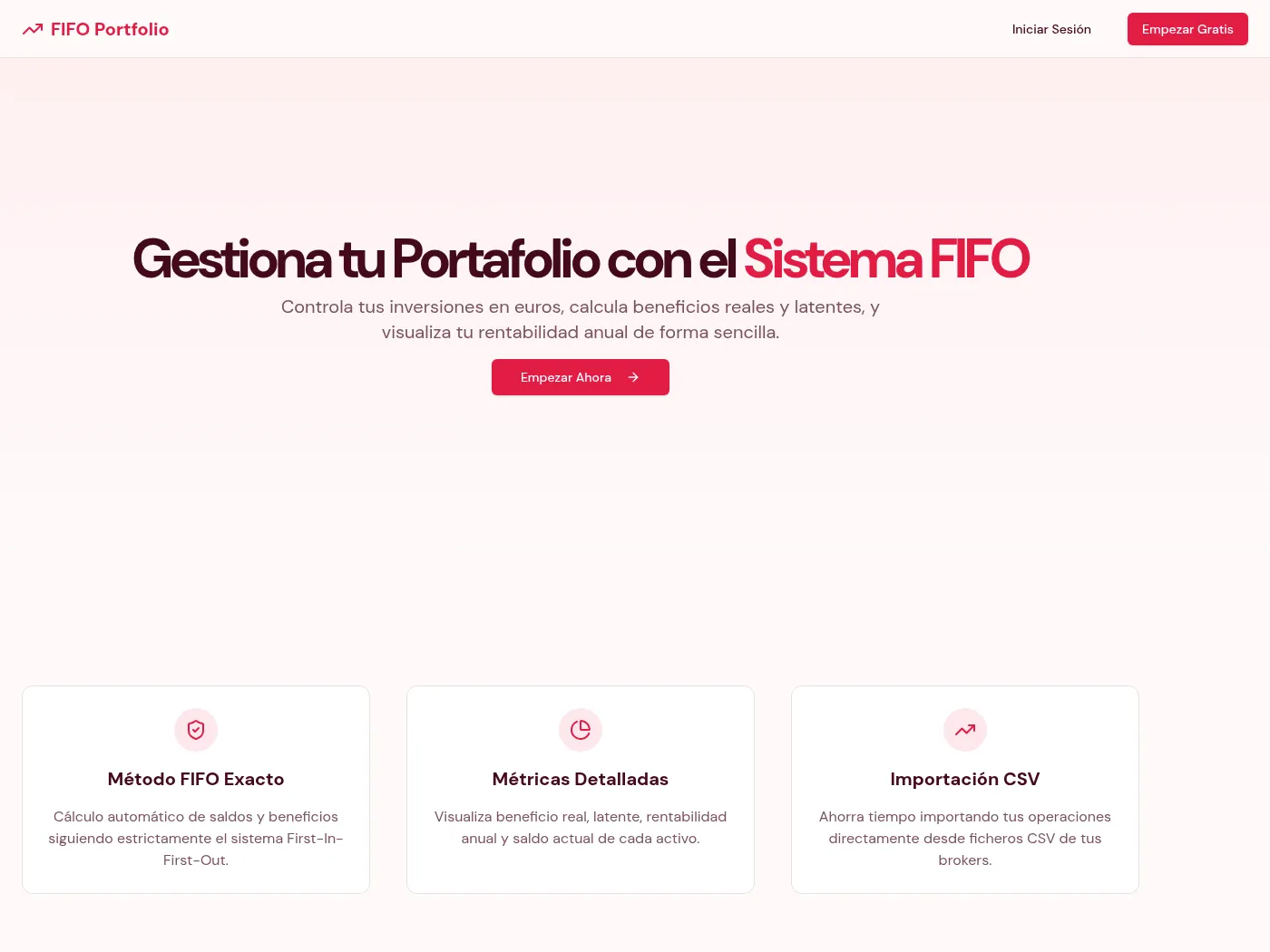 Portfolio FIFO Manager