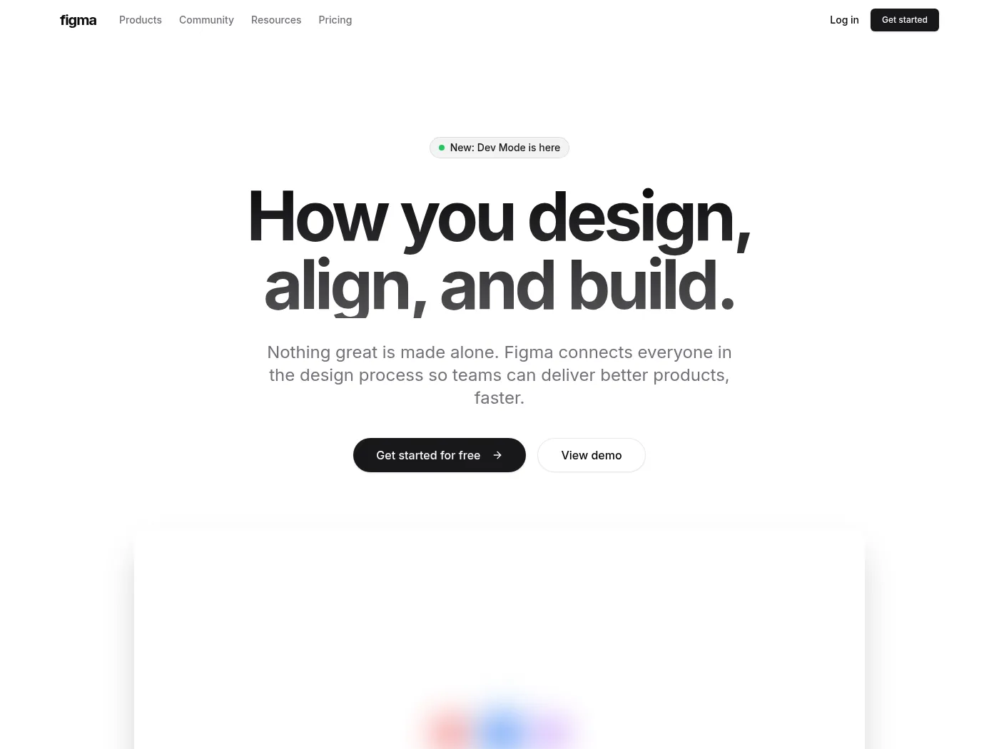 Figma Inspired Webpage