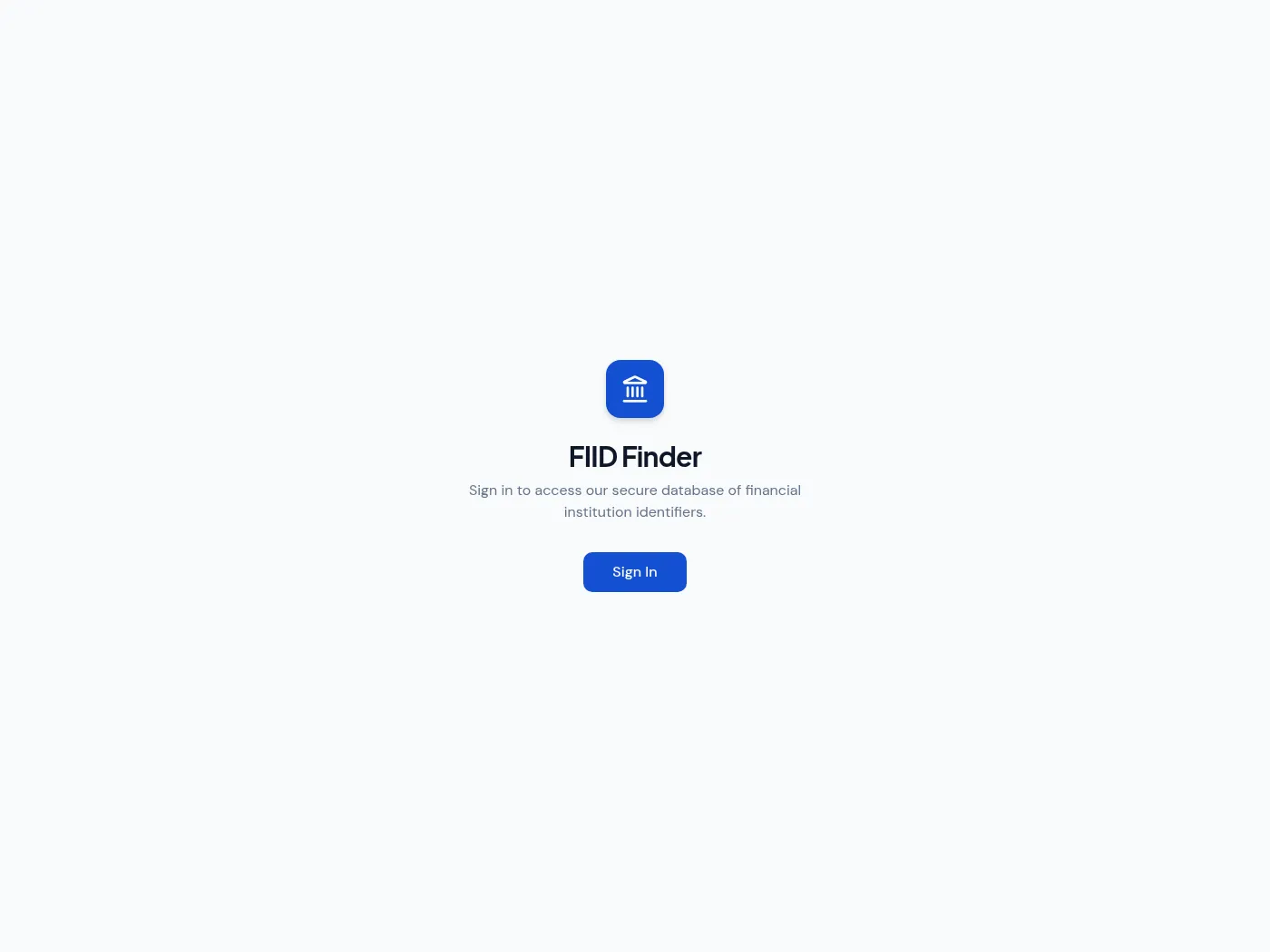 FIID Finder