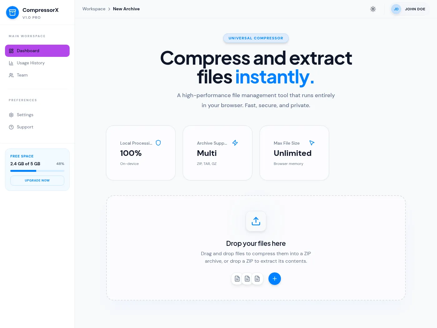 Universal File Compressor