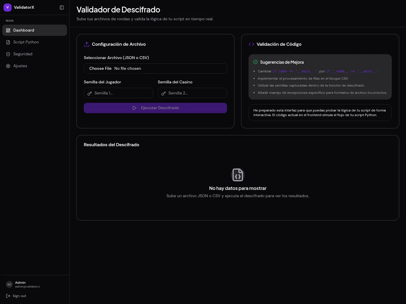 File Decoder Validator