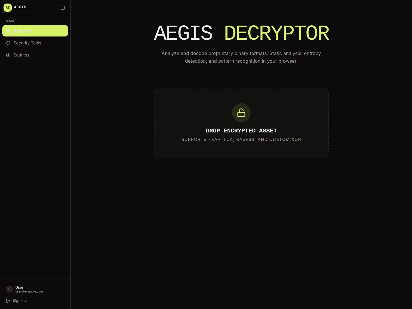 File Decryptor Tool