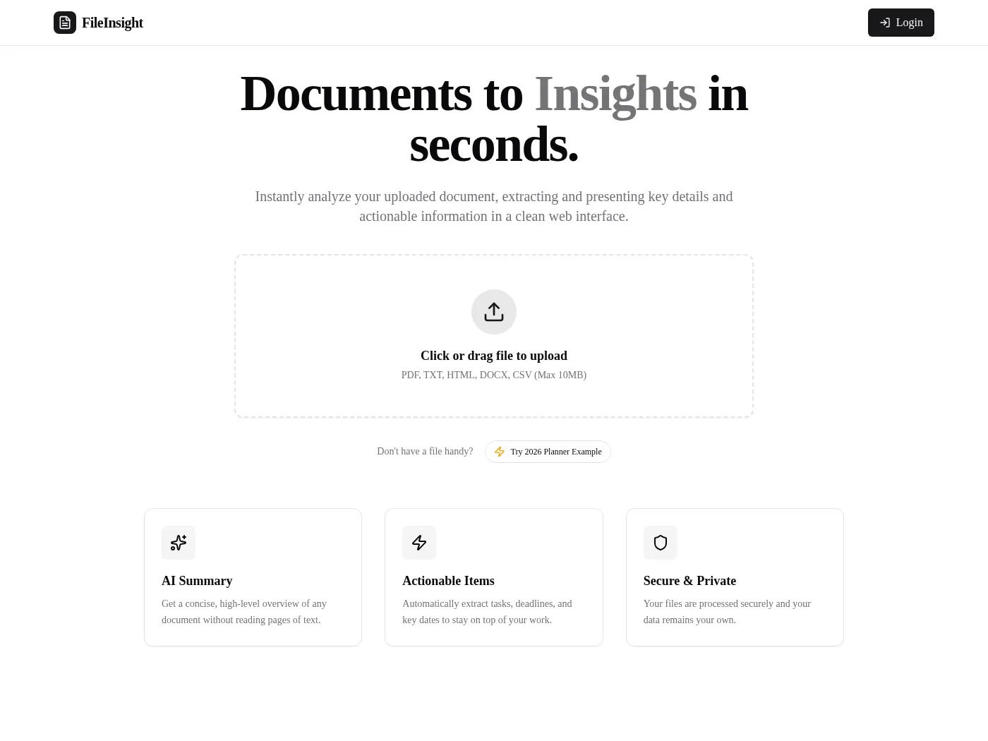 File Insight App