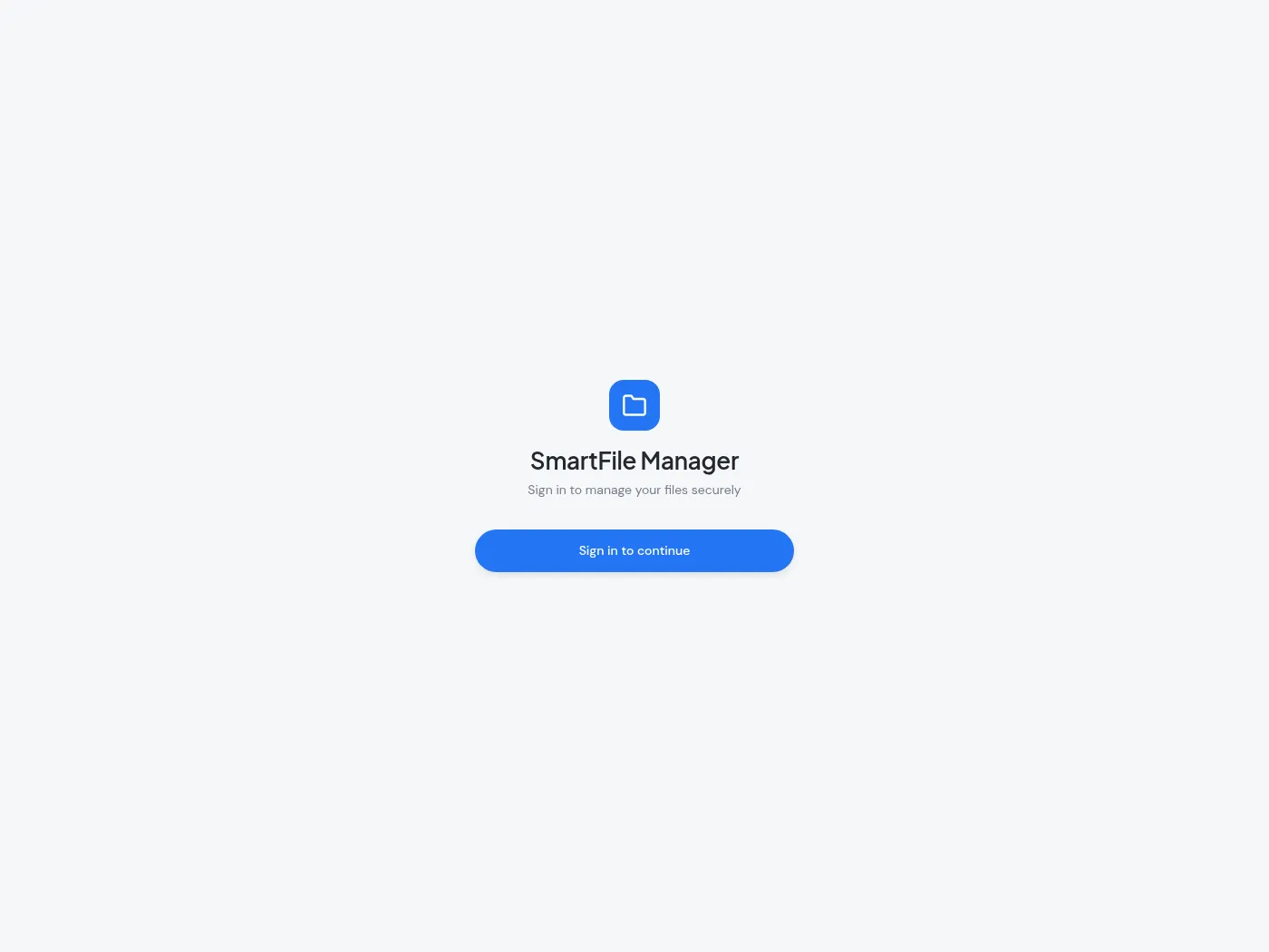 SmartFile Manager
