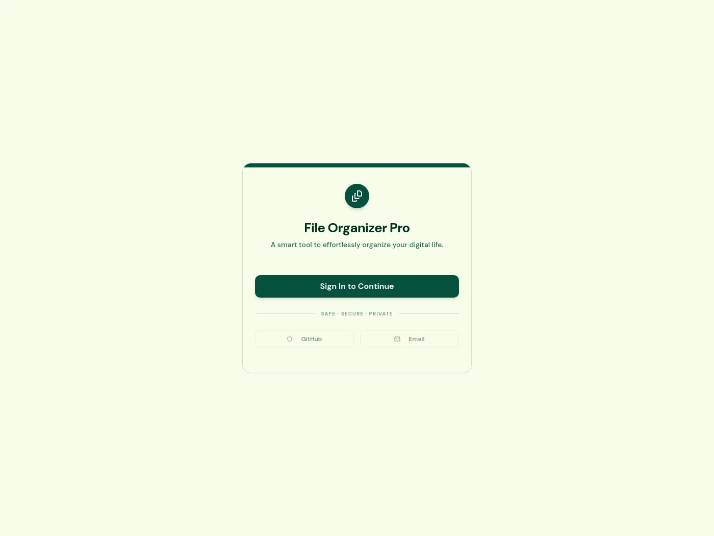 File Organizer Pro