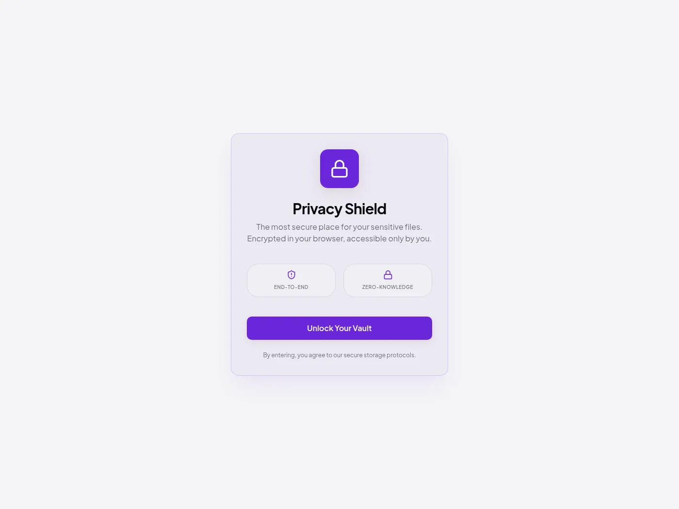 File Privacy Shield