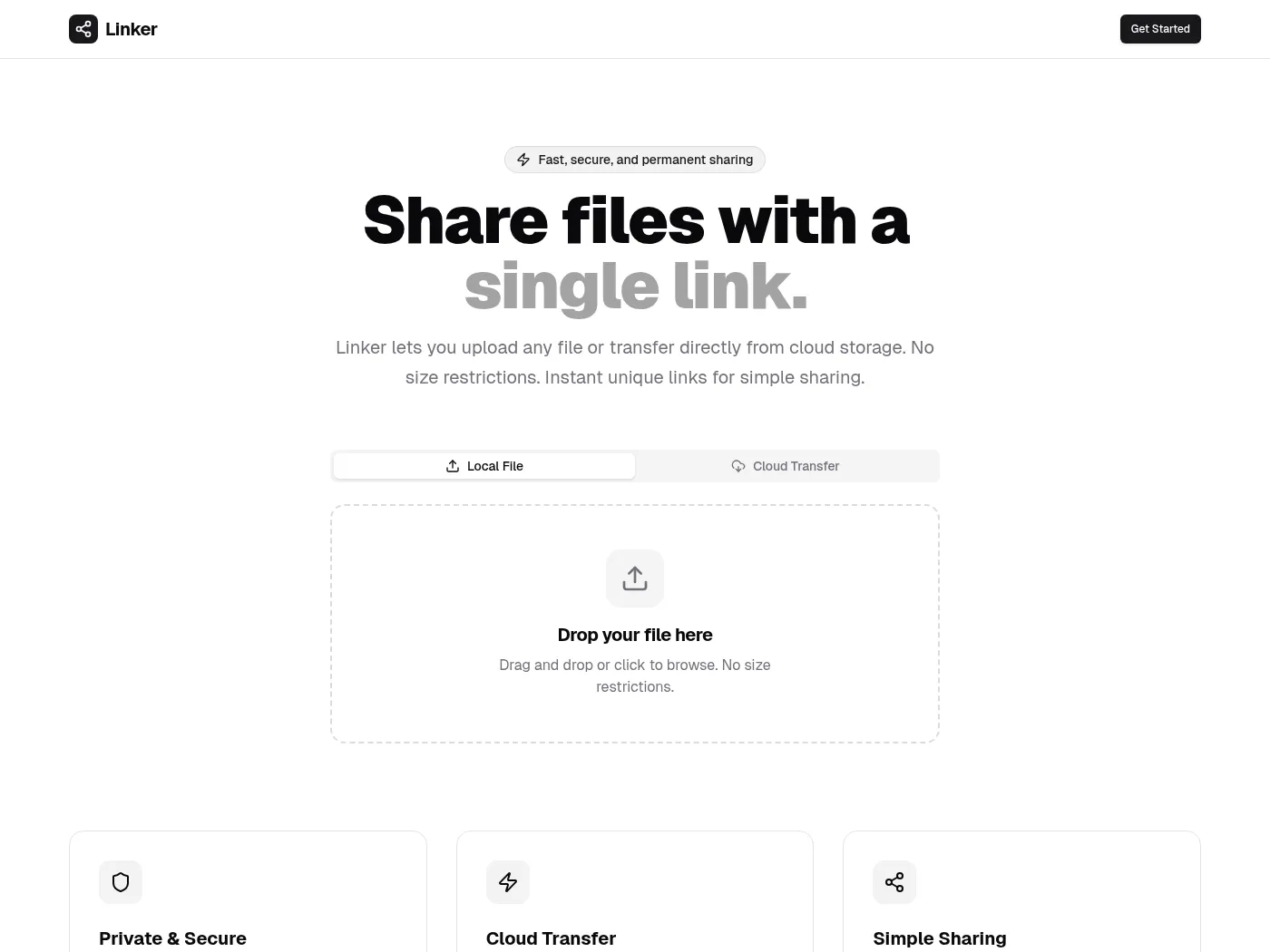 FileShare Linker