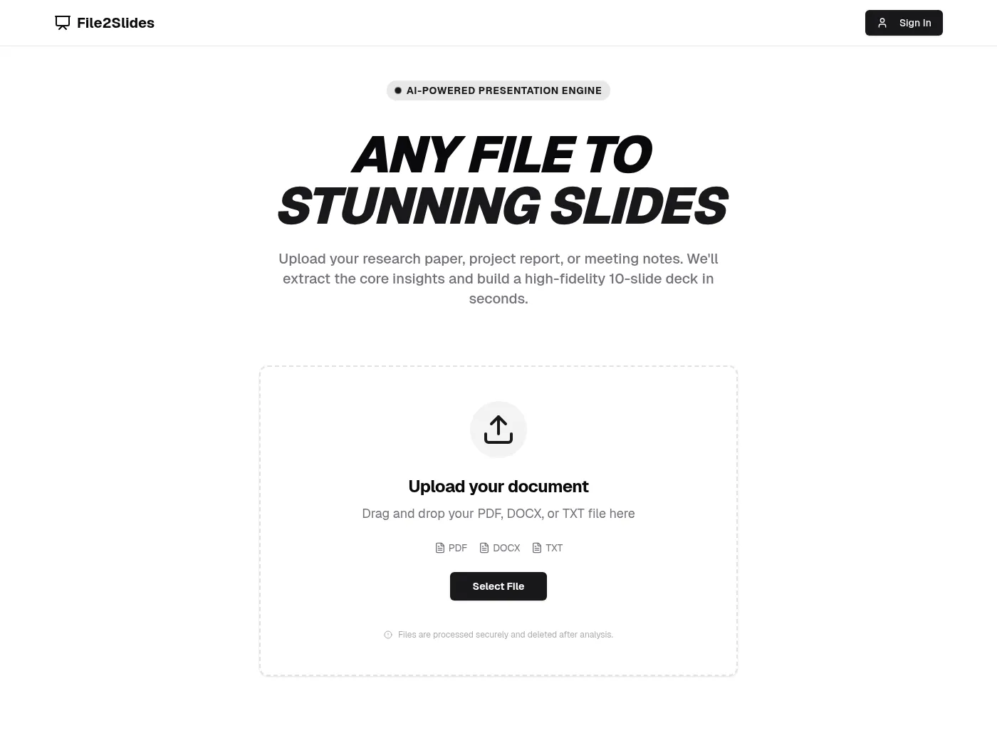 File2Slides