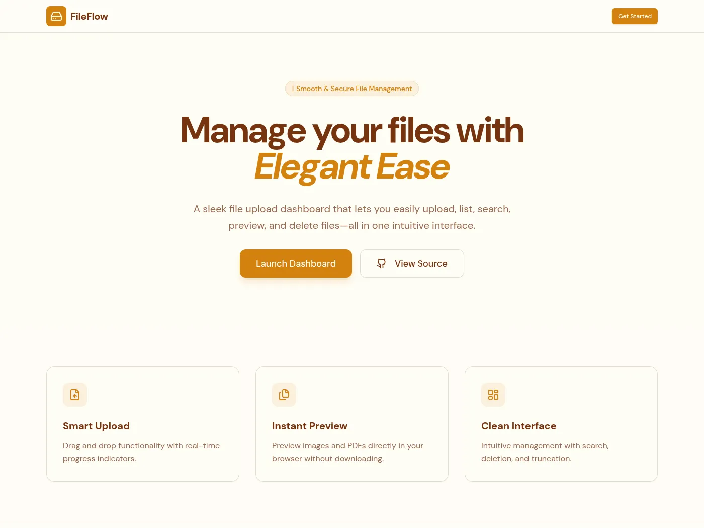 FileFlow Dashboard