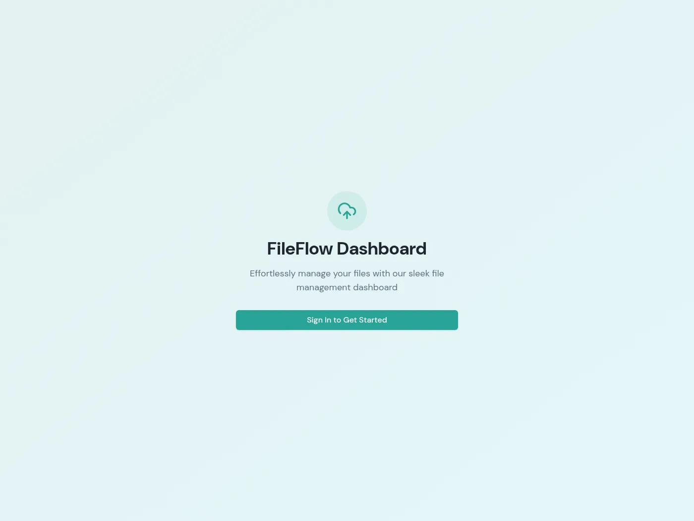 FileFlow Dashboard