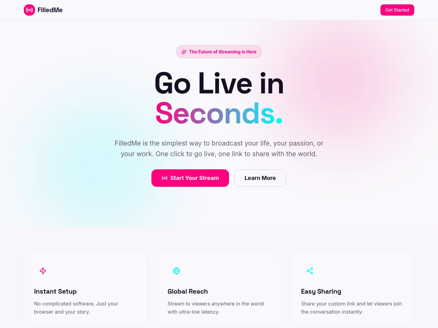 FilledMe Live Stream