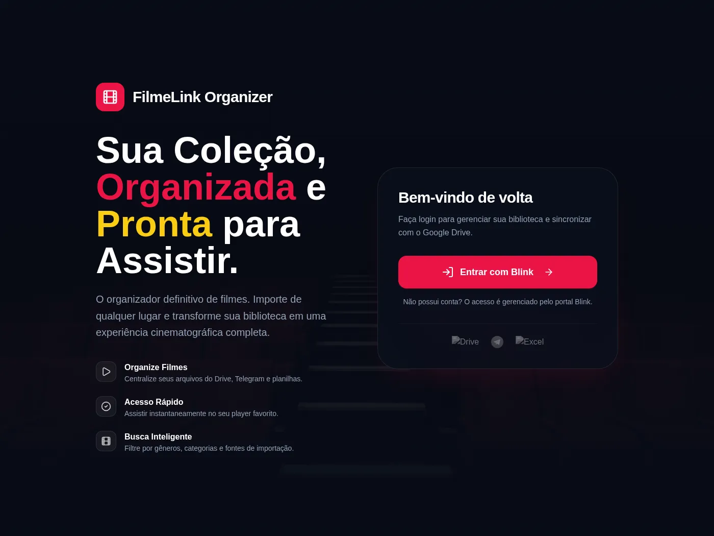 FilmeLink Organizer