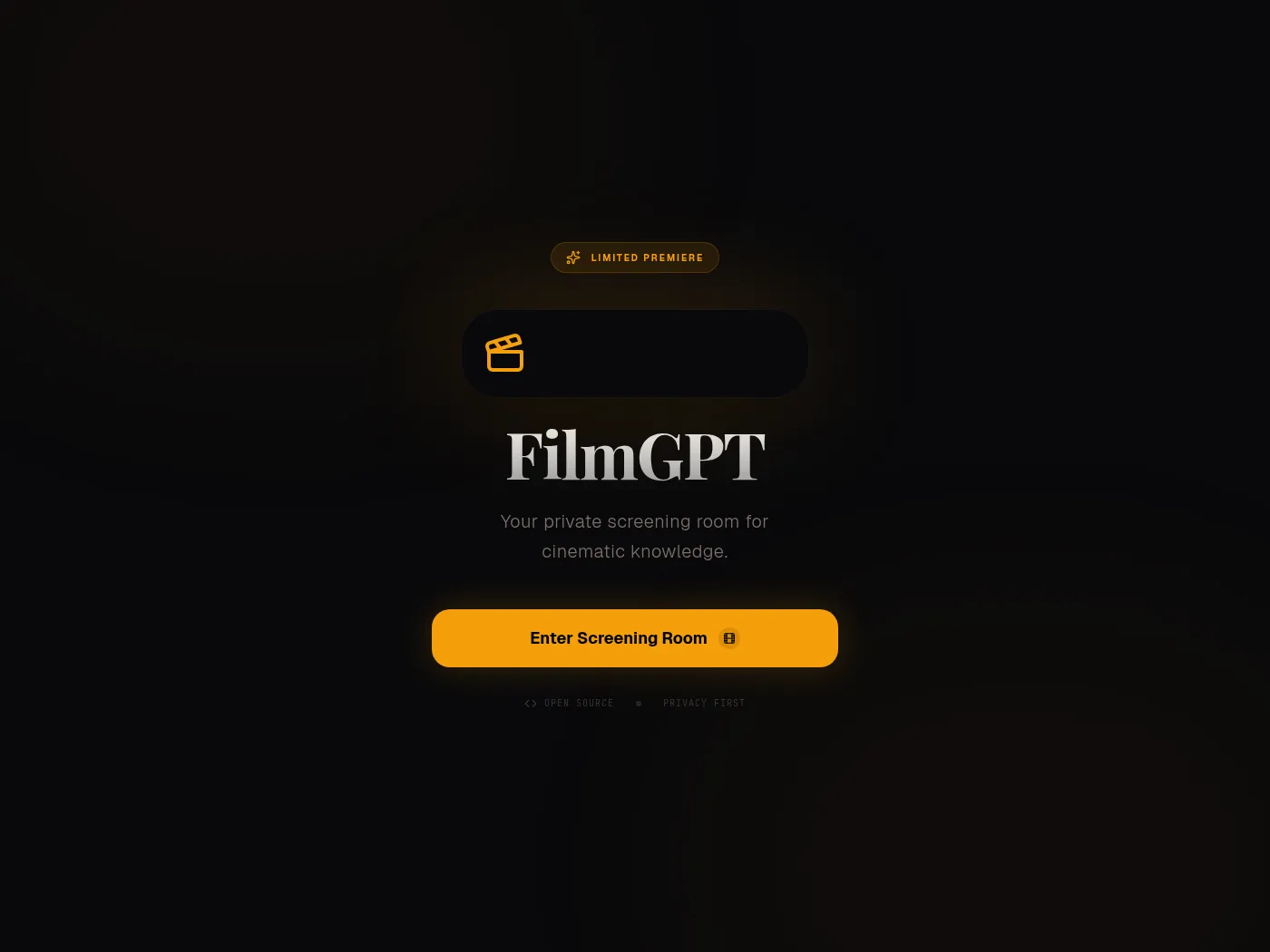 FilmGPT Chat Page
