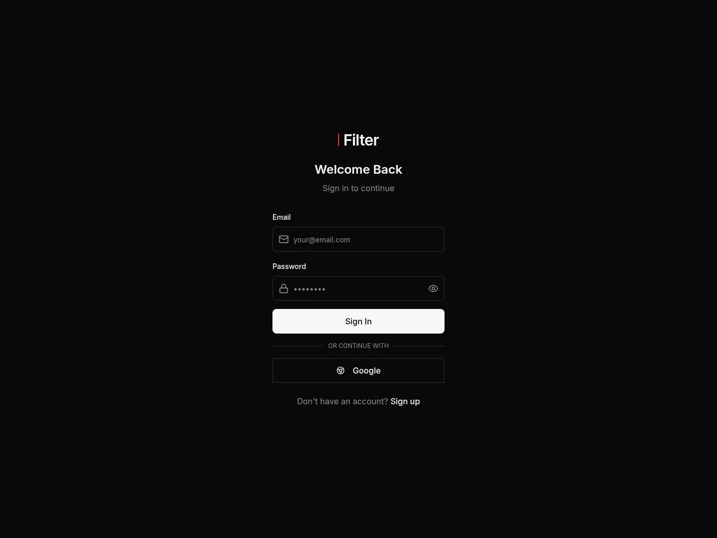 Filter News App