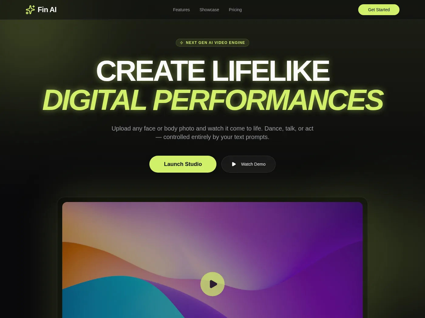 Fin AI Video Studio