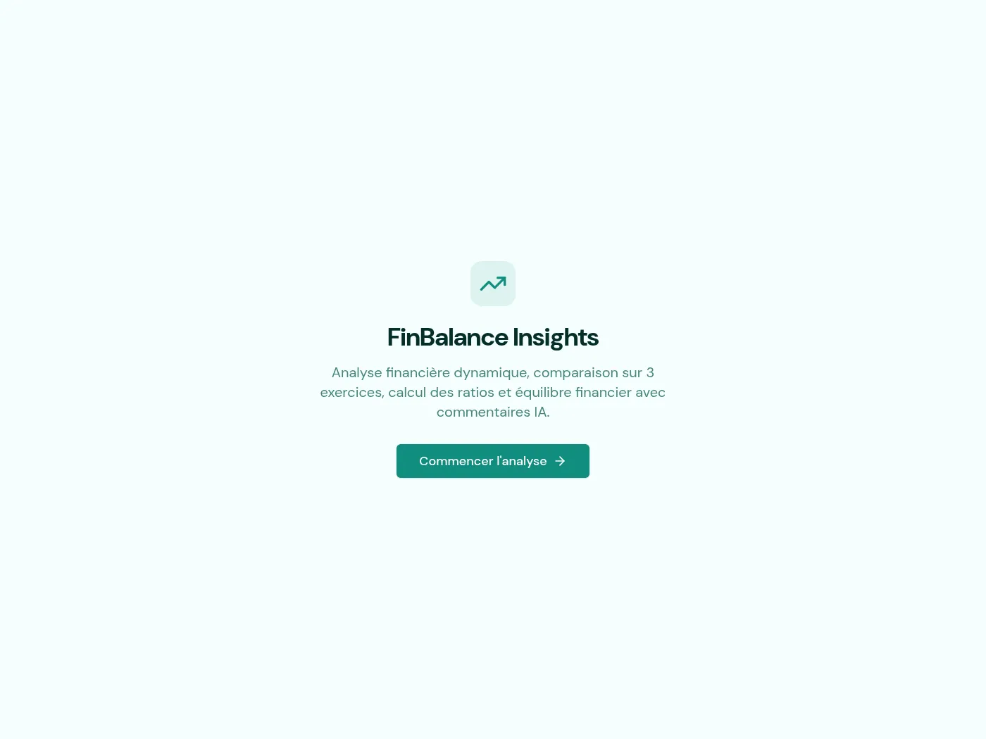 FinBalance Insights SaaS