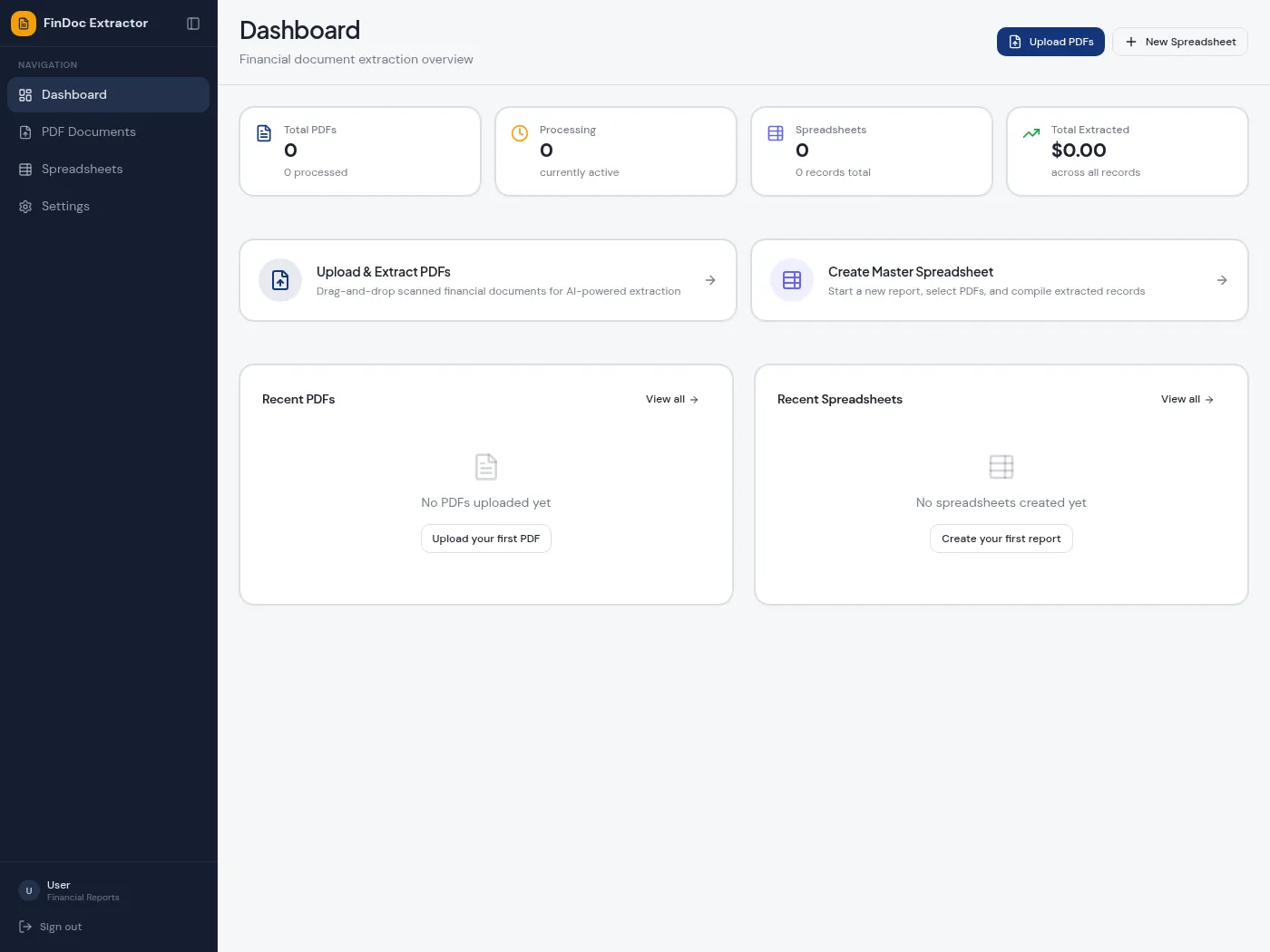 FinDoc Extractor Pro