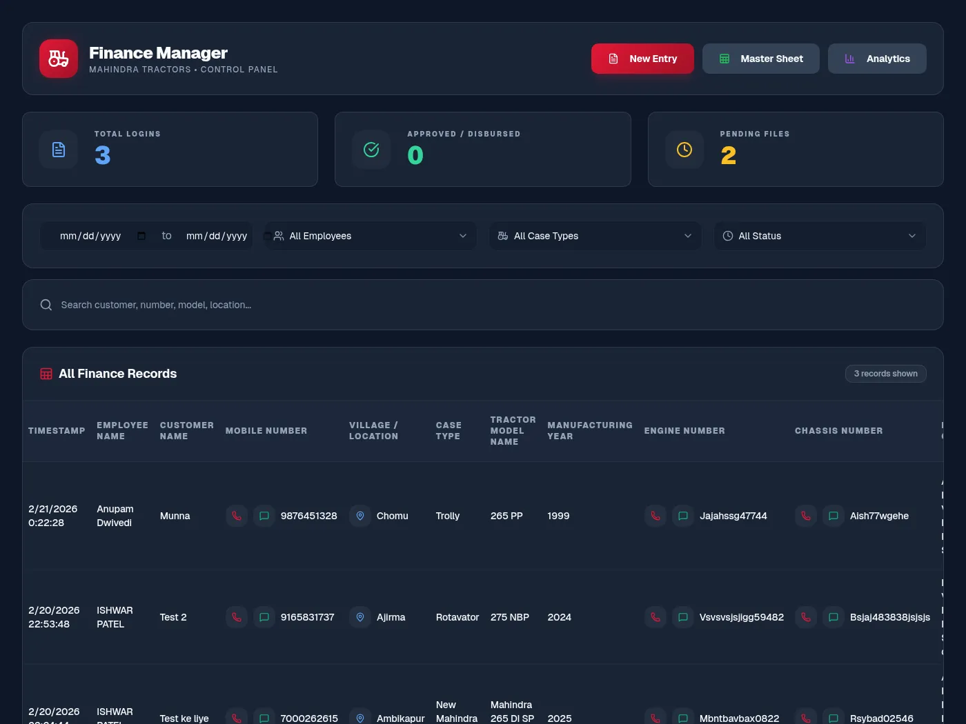 Finance CRM Pro
