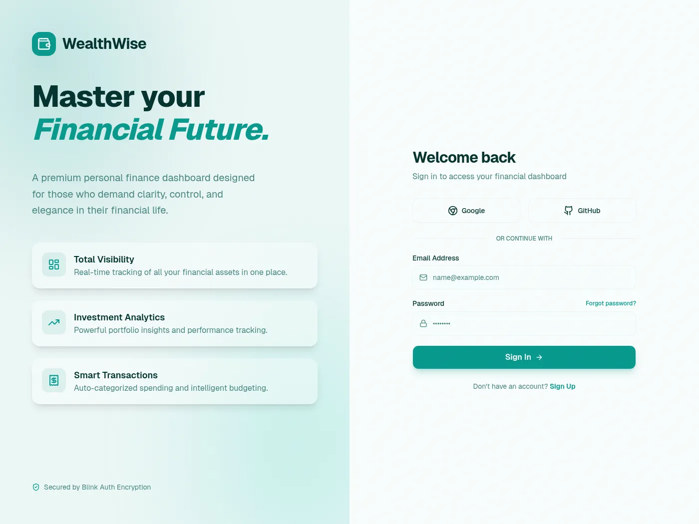 WealthWise Dashboard