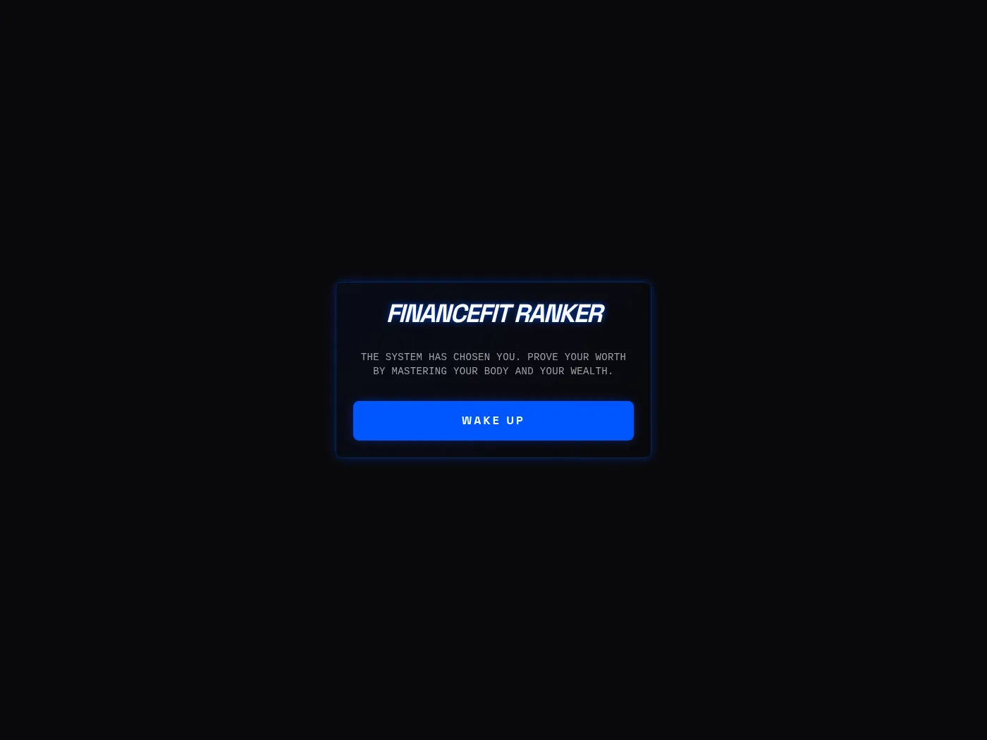 FinanceFit Ranker