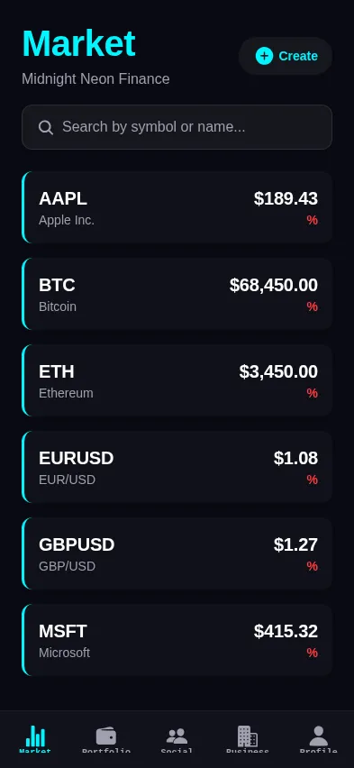 Finance Game Arena