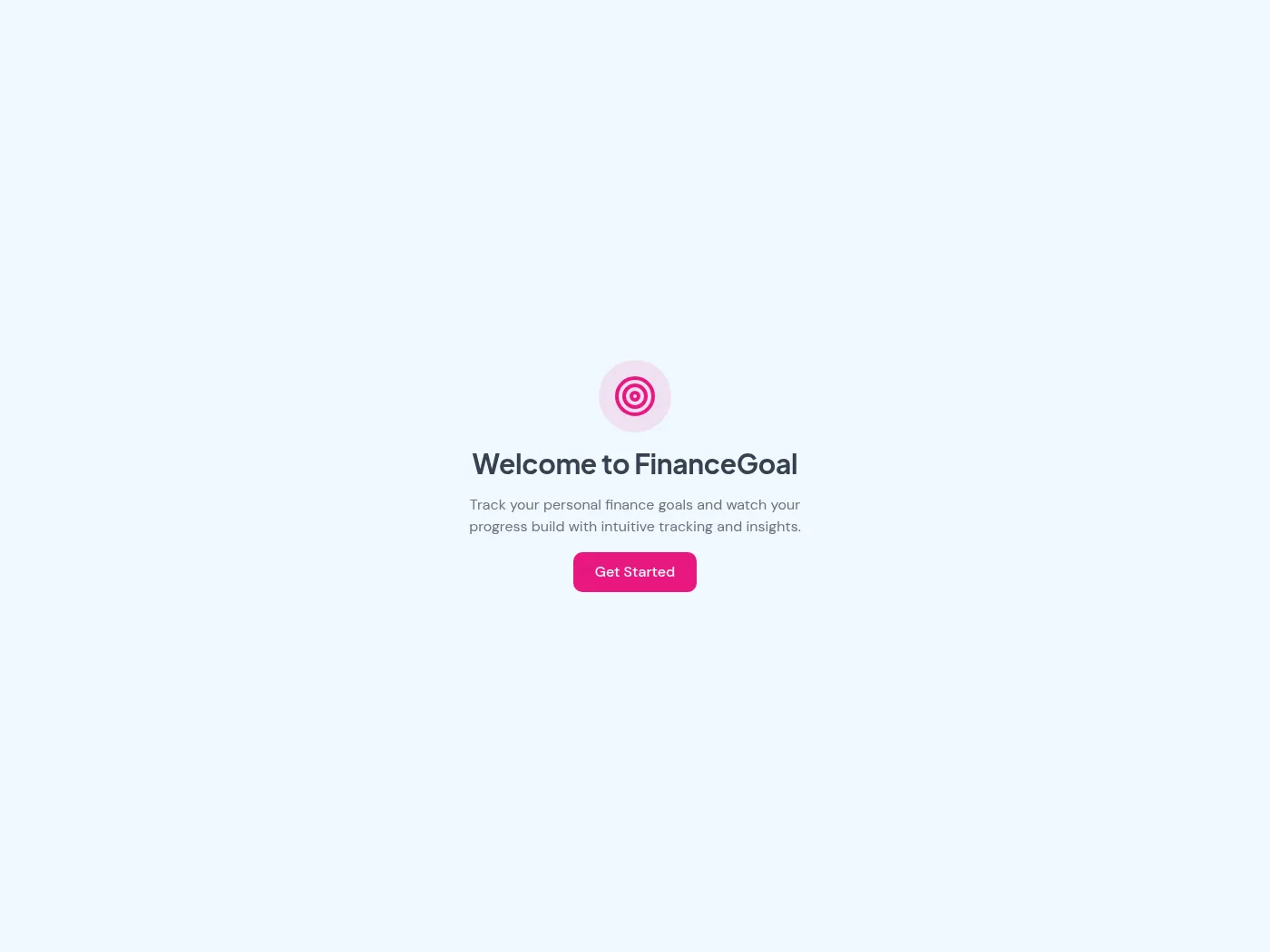 FinanceGoal Tracker