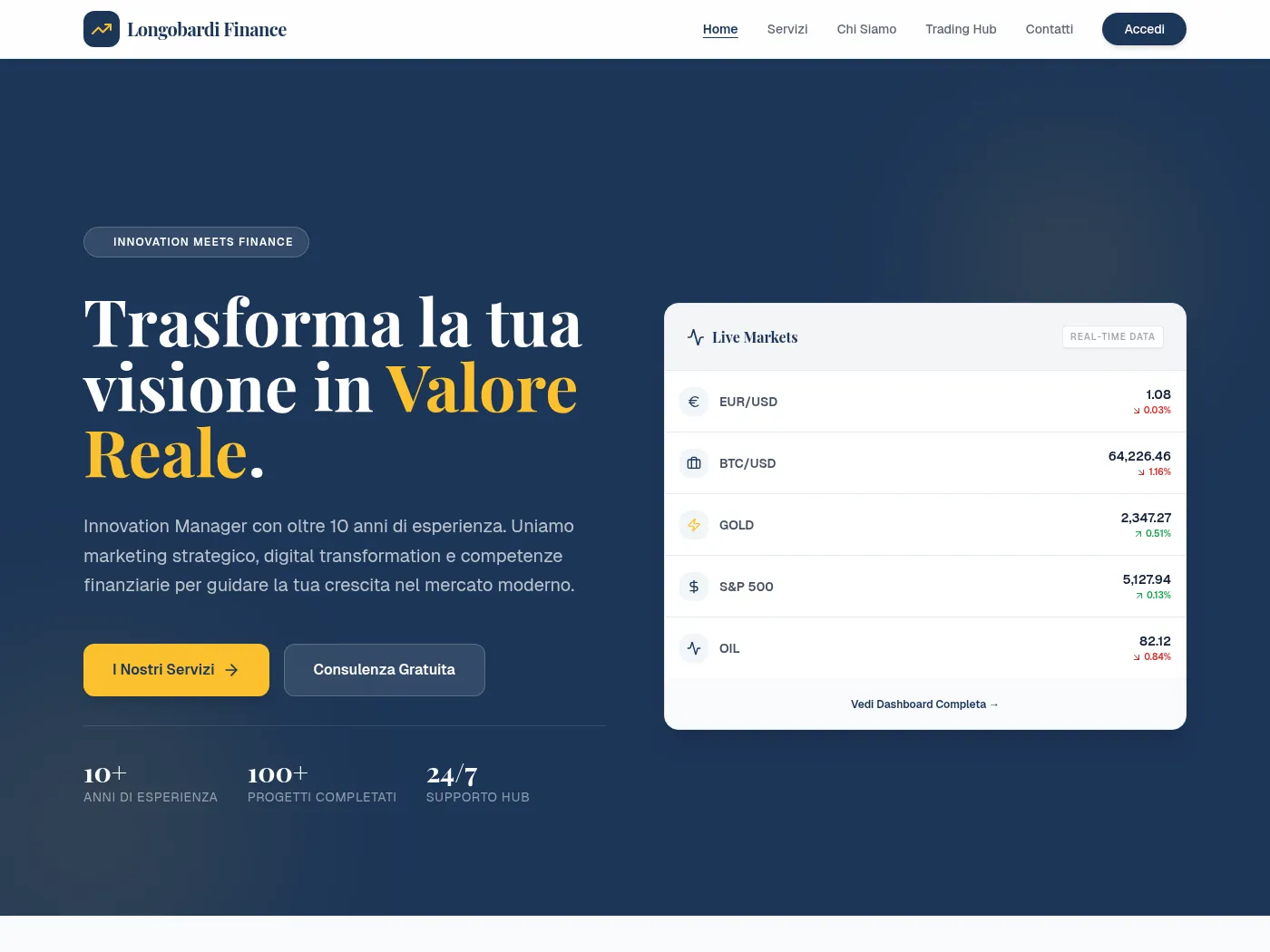 Longobardi Finance Hub