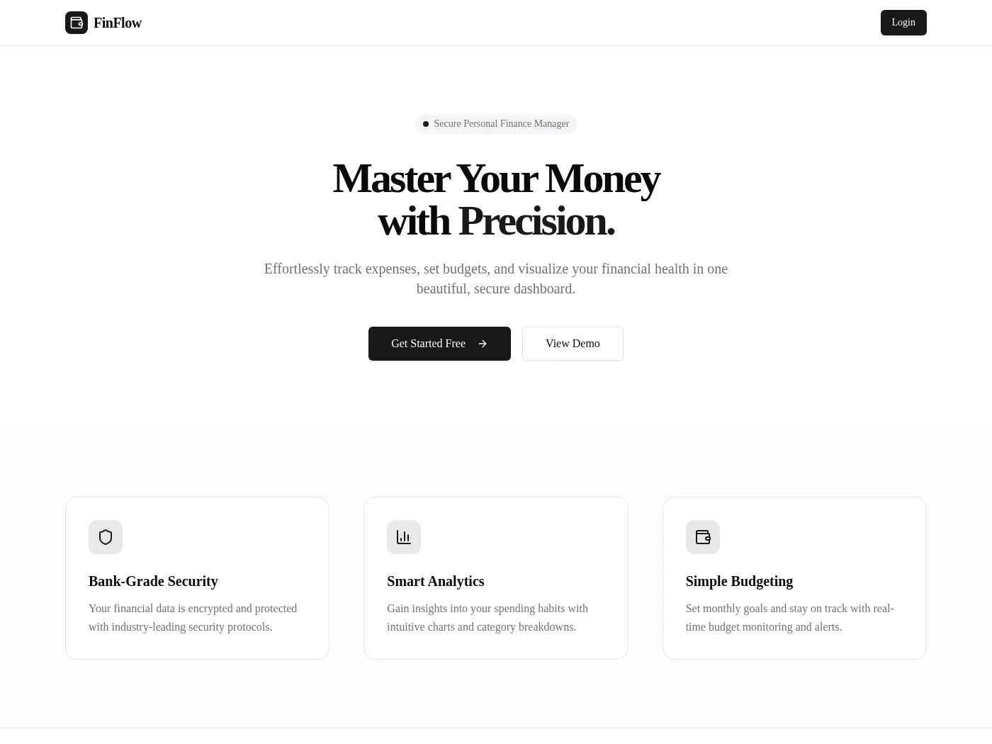 Finance Manager App