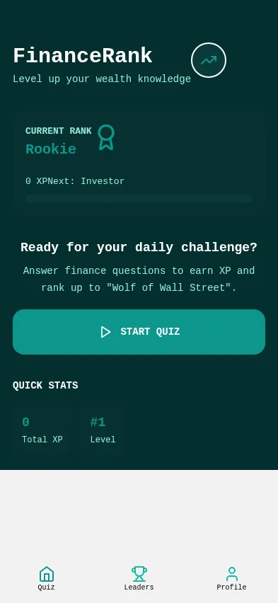 FinanceRank Lite