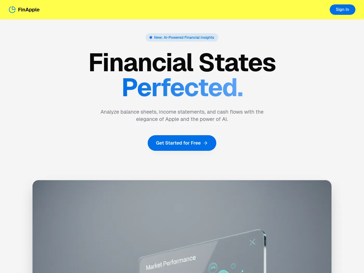 Financial States Dashboard