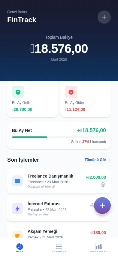 FinTrack Desktop