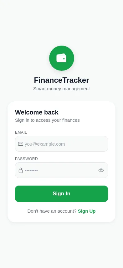 FinanceTracker Pro