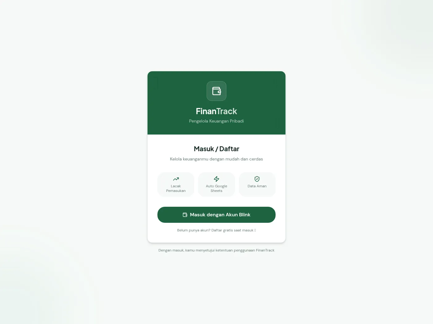 Financial Tracker Web