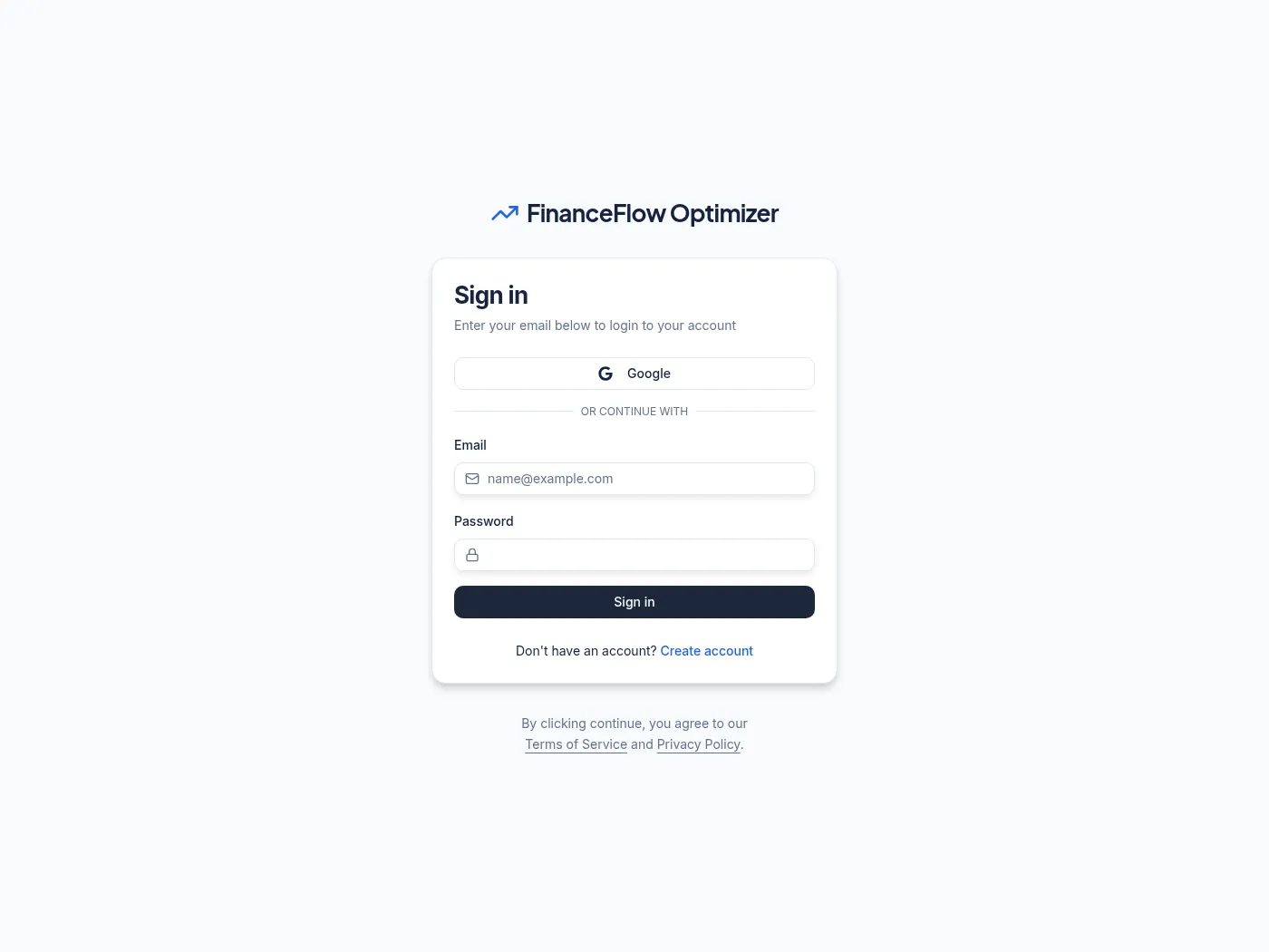 FinanceFlow Optimizer