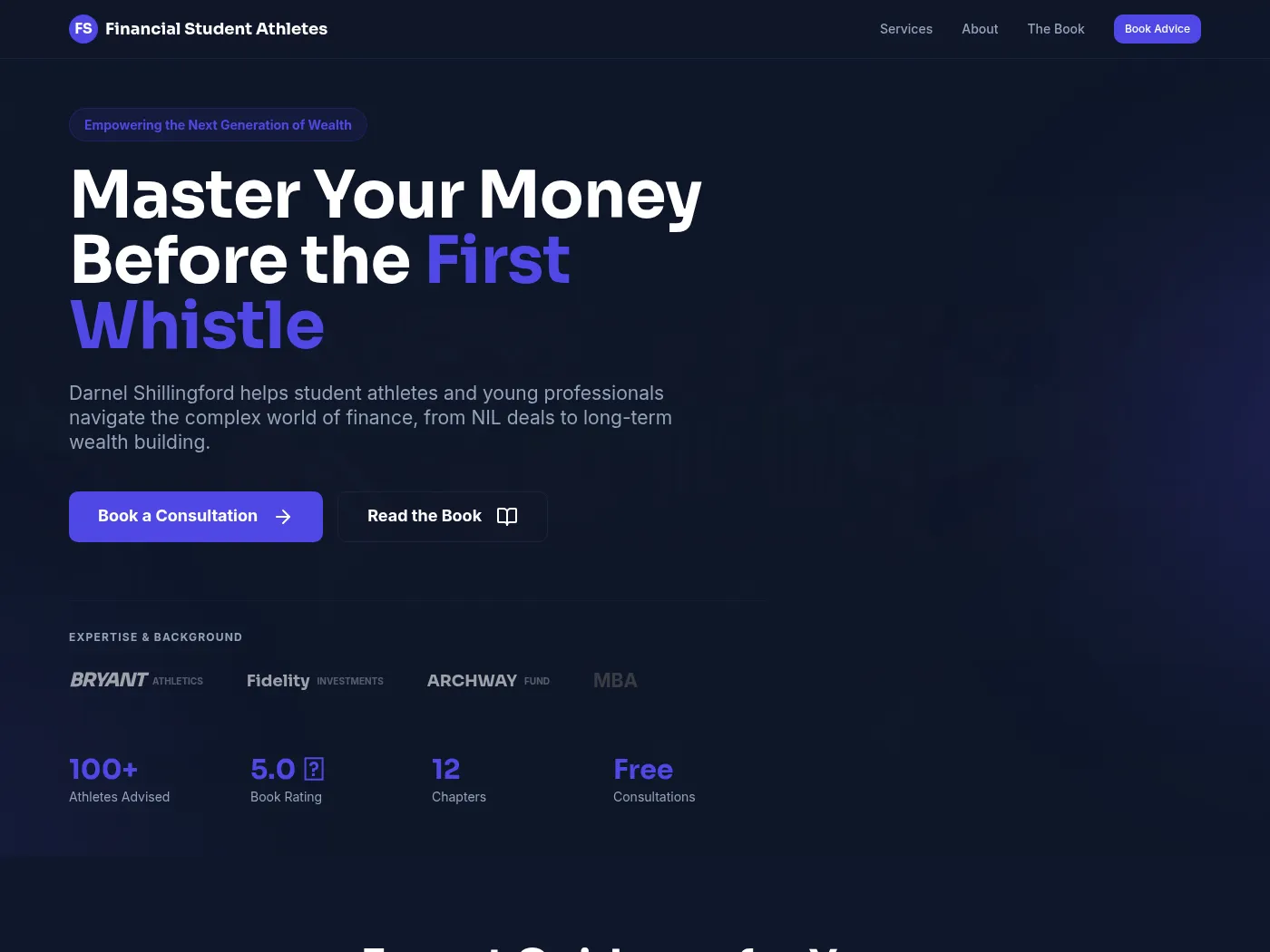 Financial Student Athletes Hub