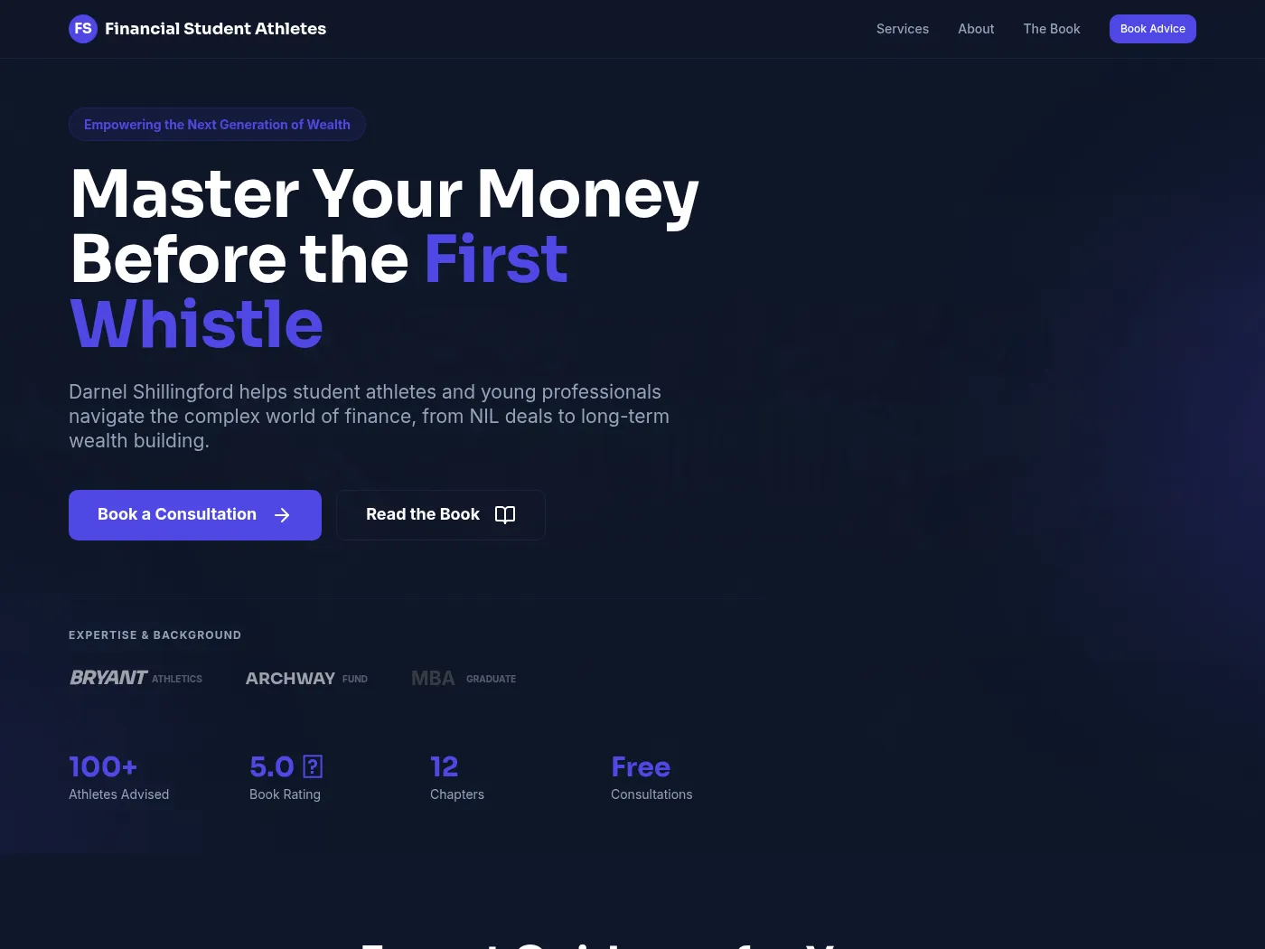 Financial Student Athletes Hub