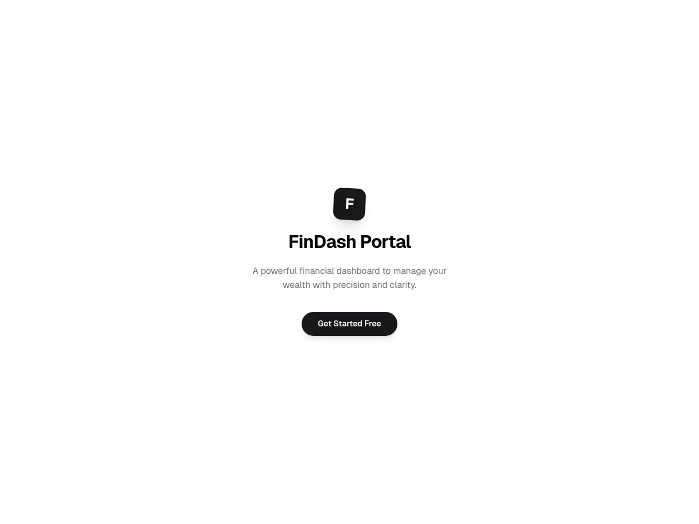 FinDash Portal