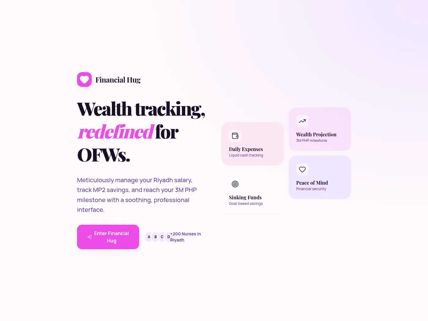 Financial Hug Wealth Tracker