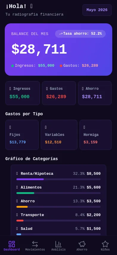 FinanPro Family Tracker