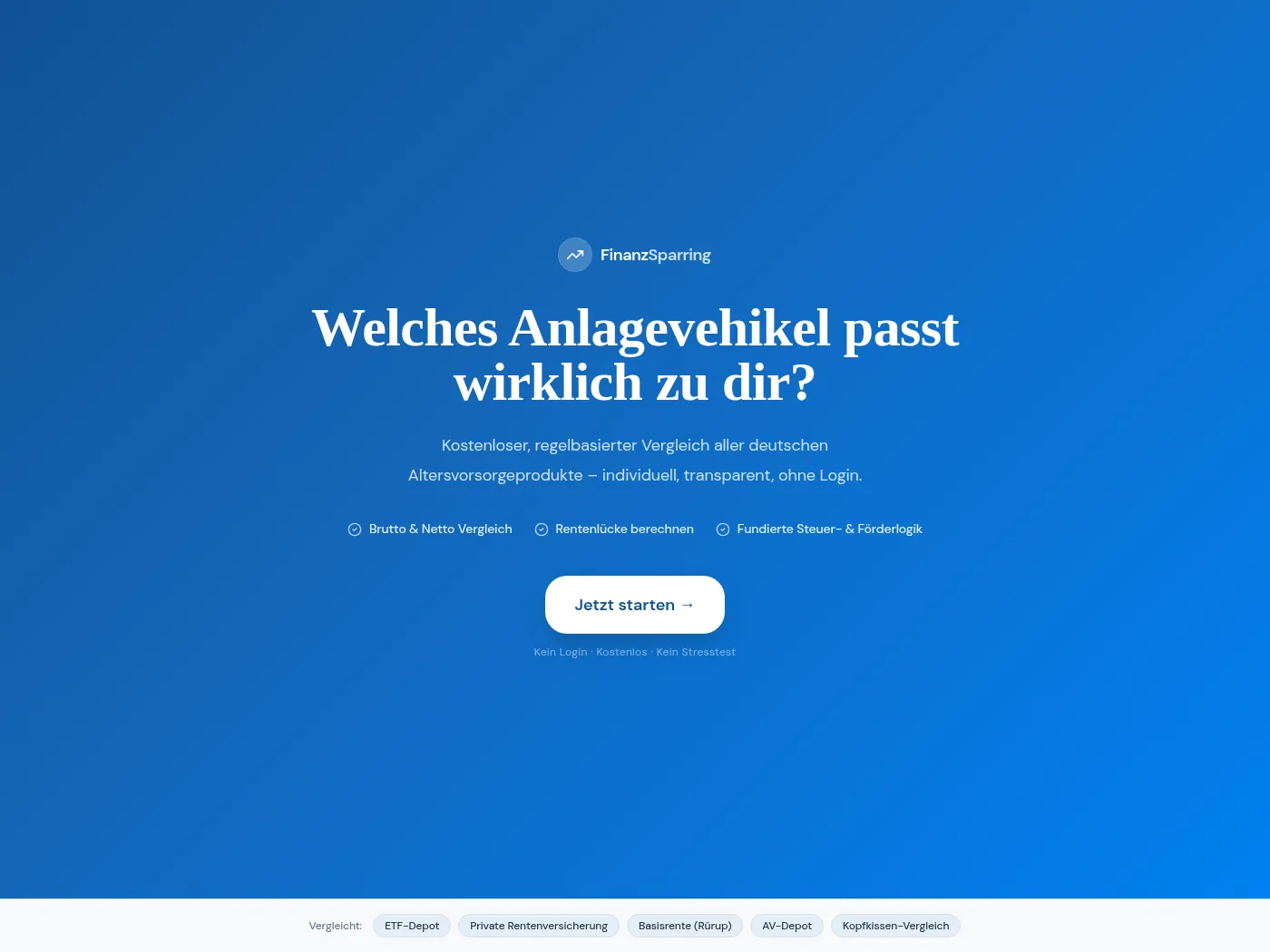 FinanzSparrings Web App