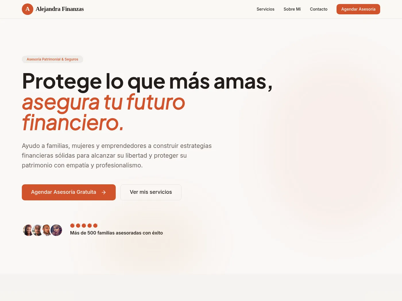 Alejandra Finanzas Web