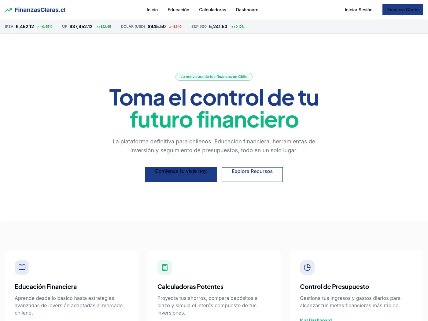 Finanzas Claras Hub