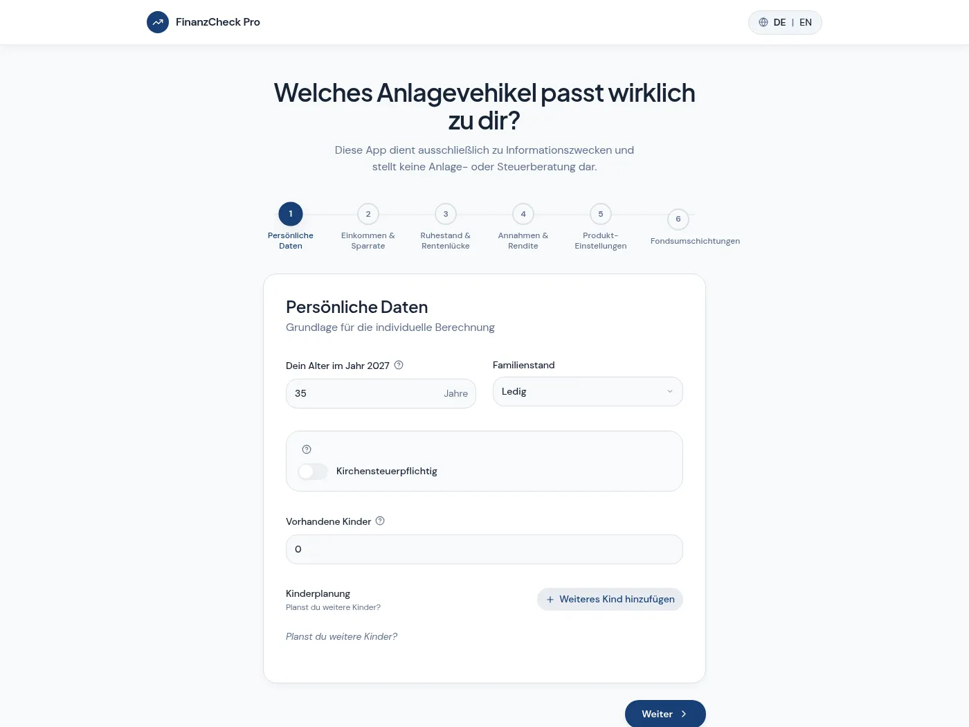 FinanzCheck Pro