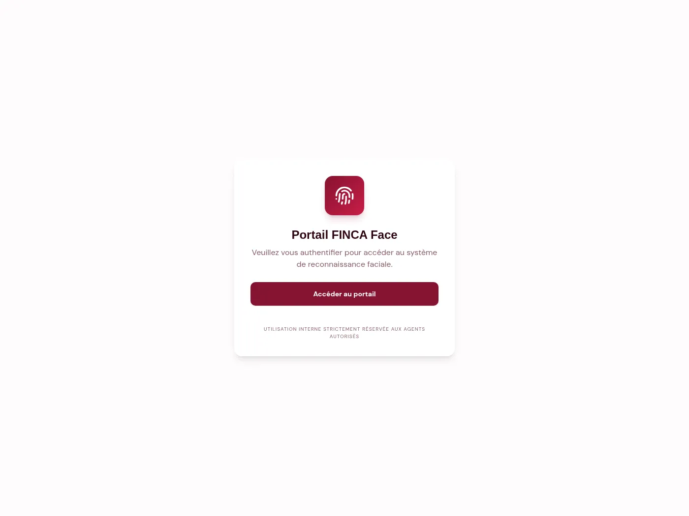 Finca Face Portal