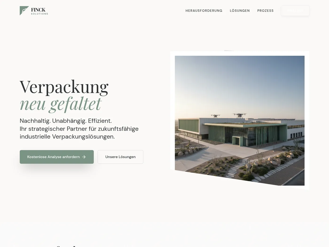 Finck Solutions Onepager