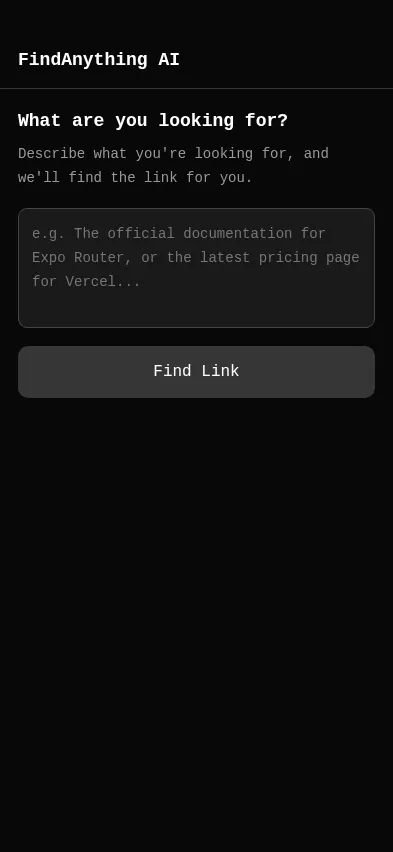 FindAnything AI