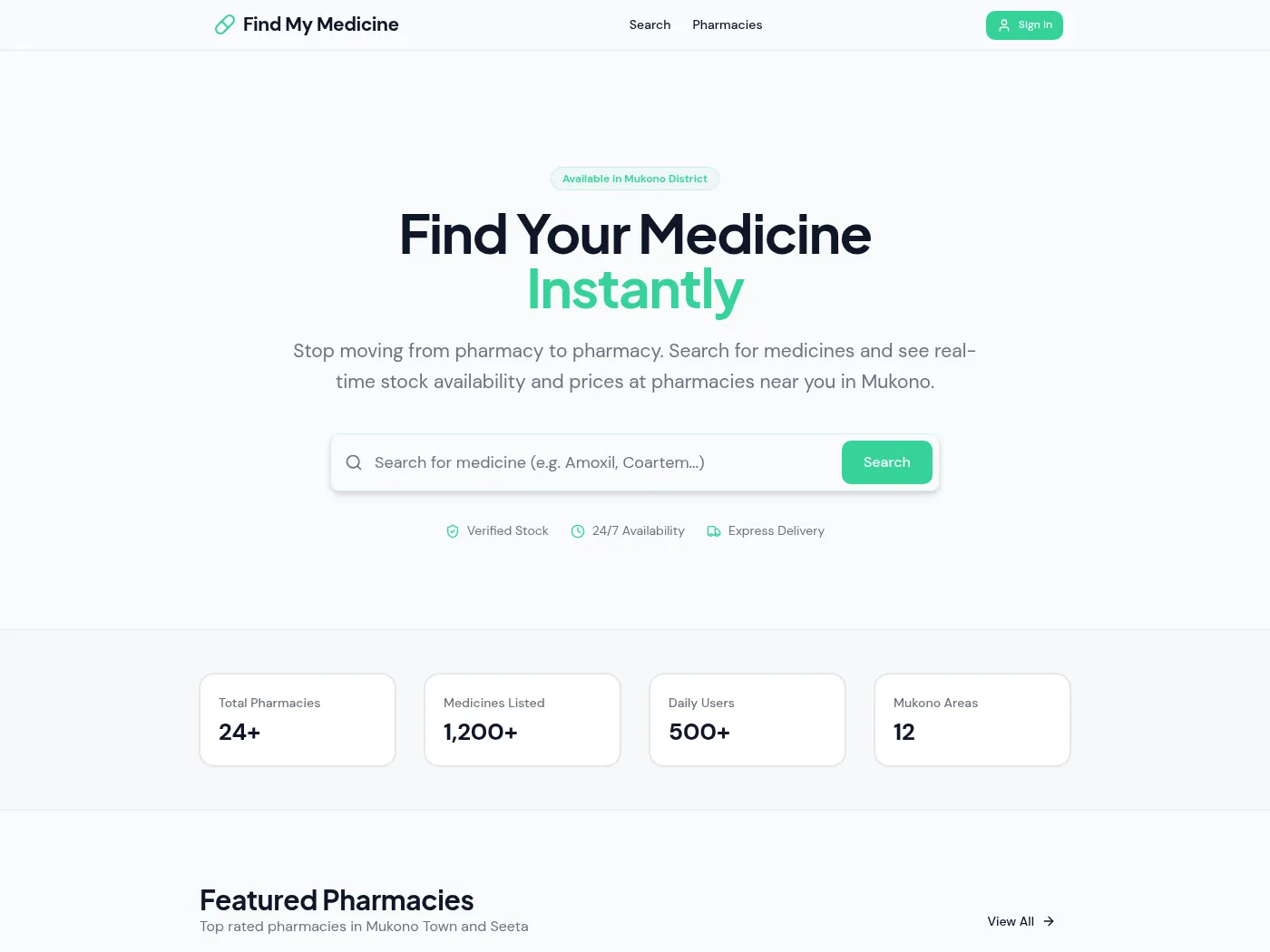Find My Medicine