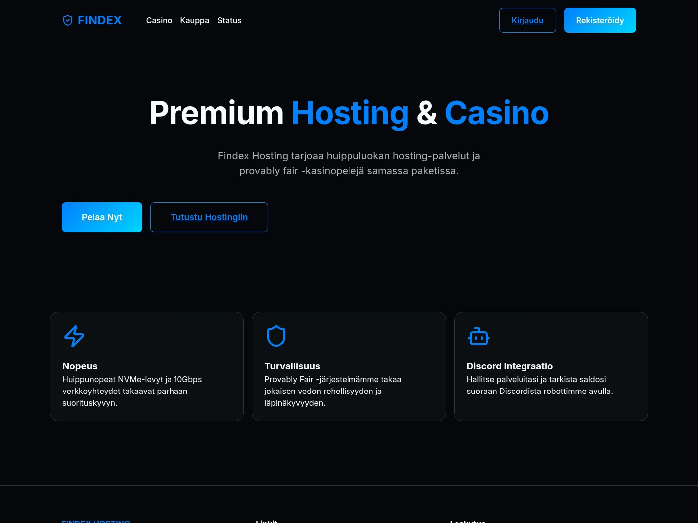 Findex Hosting Casino Suite