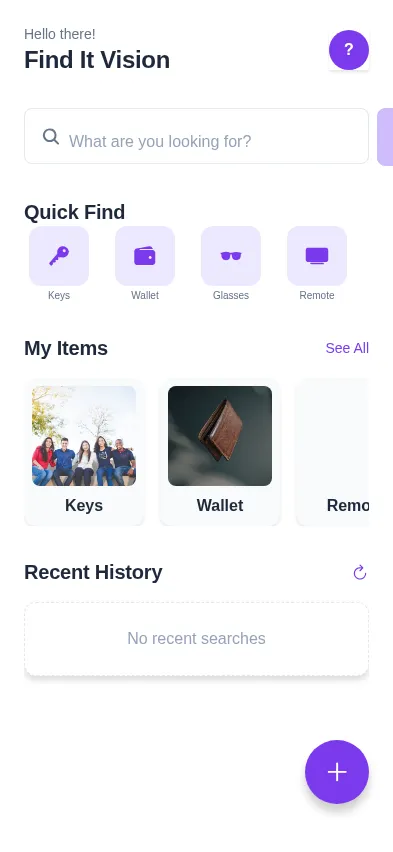FindIt Vision App