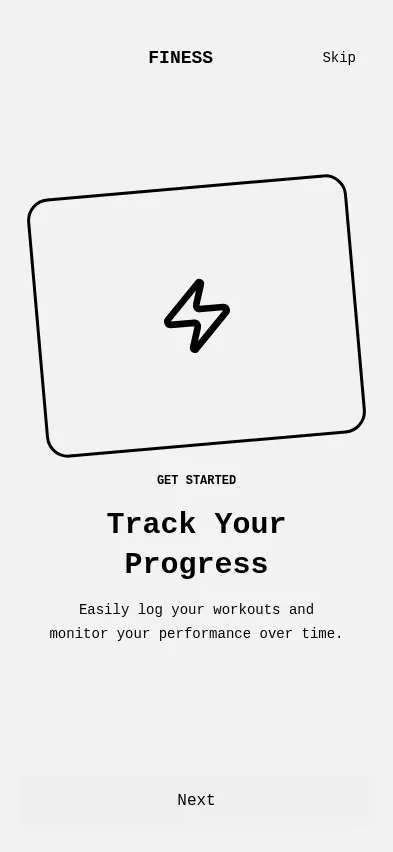 Finess Tracker